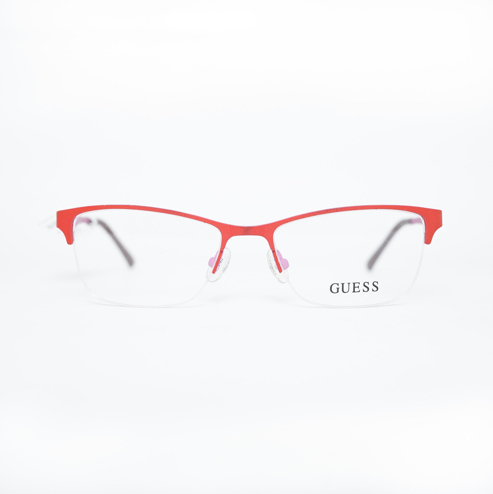 Guess Women's Pink Metal Rectangle Eyeglasses GU2503/073 – Vision Express