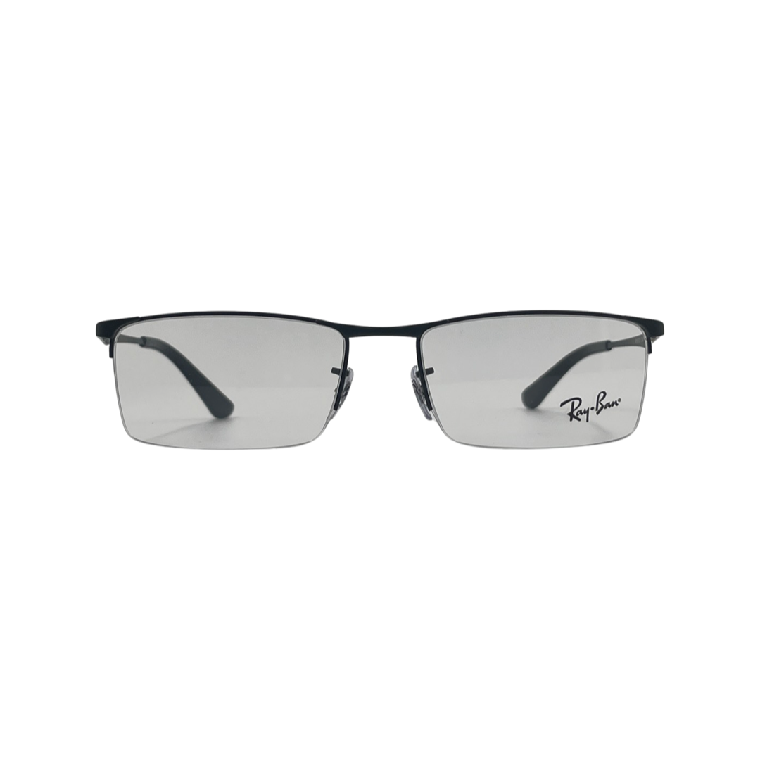 Ray-Ban Men's Black Metal Rectangle Eyeglasses RB6281D/2503 – Vision Express